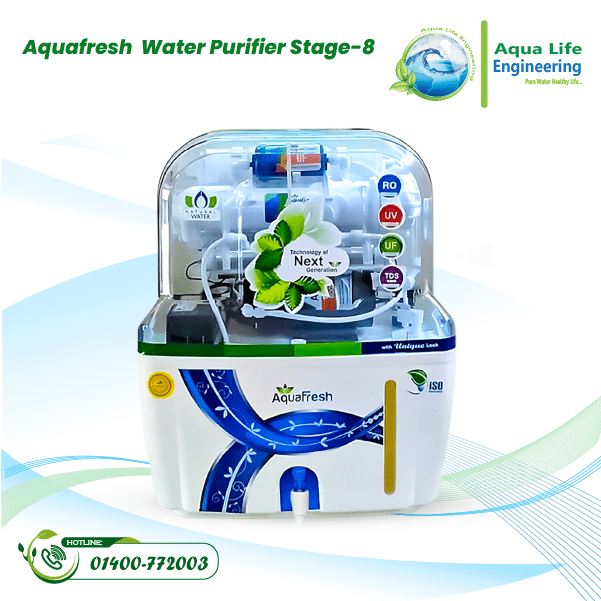 Aqua Fresh 8-Stage RO-UV-UF-With TDS Controller Water Purifier – Aqua ...
