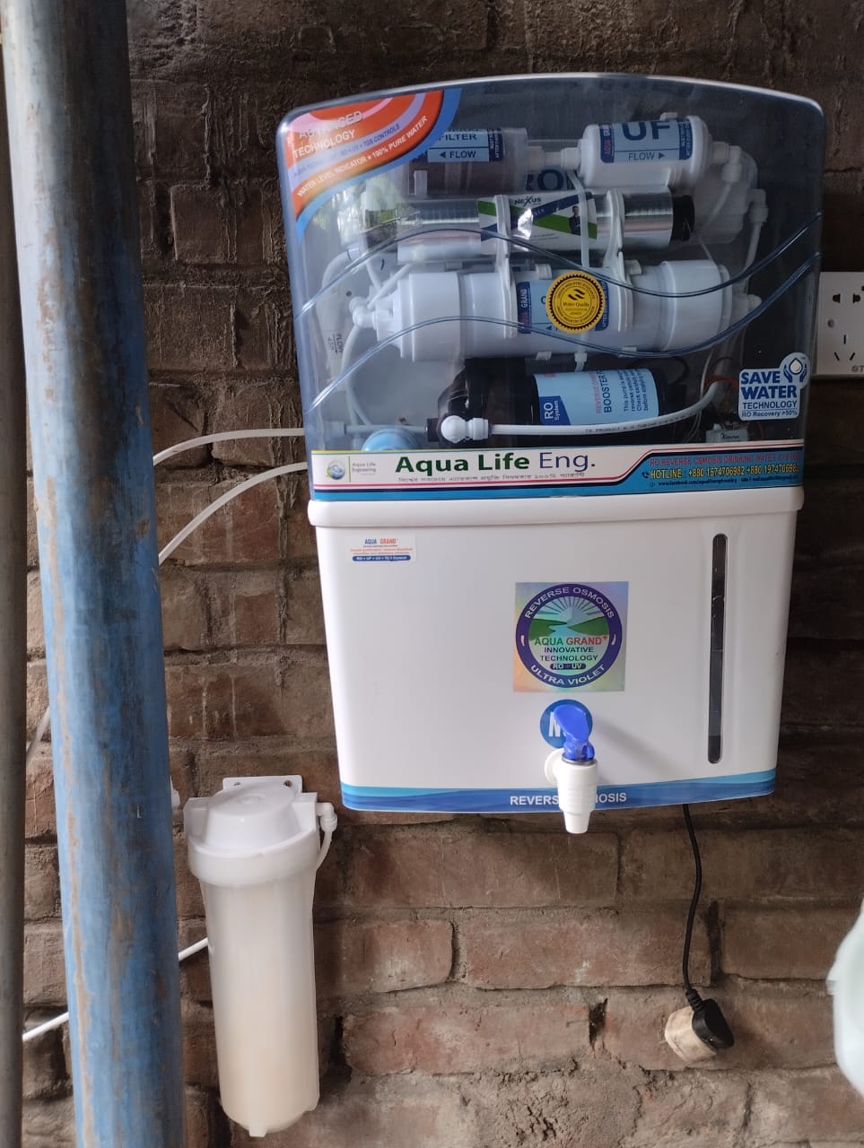 Aqua Grand Plus RO+UV+UF+Alkaline+Mineral Stage:8 Water Purifie -12 ...