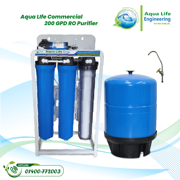Aqua Tech 200 GPD RO Commercial Water Purifier – Aqua Life Engineering
