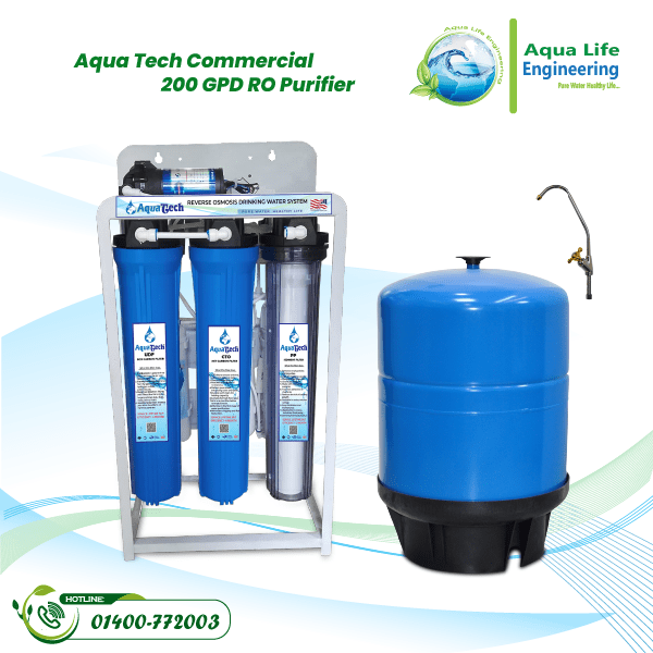 Aqua Tech 200 GPD RO Water Purifier – Aqua Life Engineering