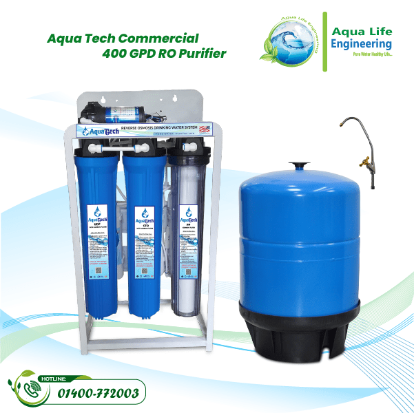 Aqua Tech 400 GPD RO Commercial Water Purifier – Aqua Life Engineering