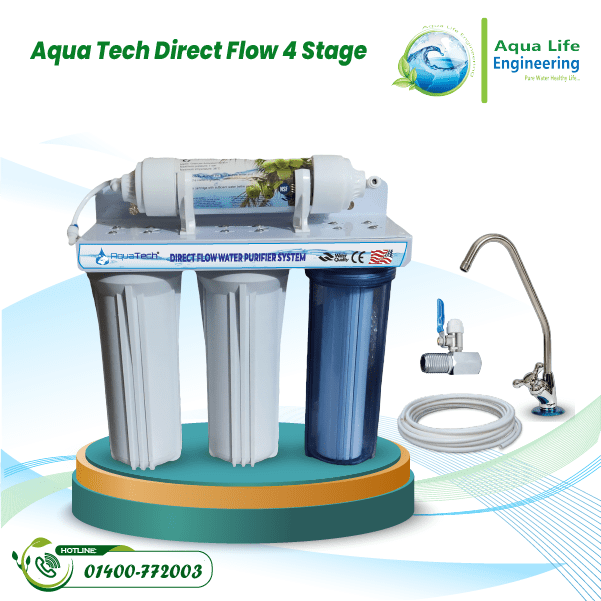 Aqua Tech Direct Flow 4 Stage Water Purifier – Aqua Life Engineering
