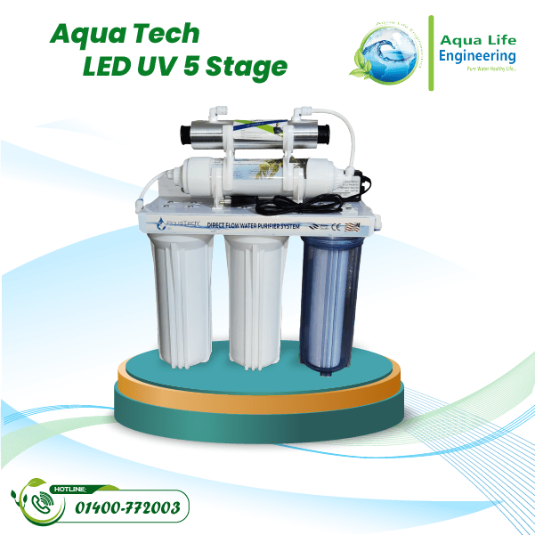 Aqua Tech LED UV Direct Flow 5 Stage Water Purifier – Aqua Life Engineering