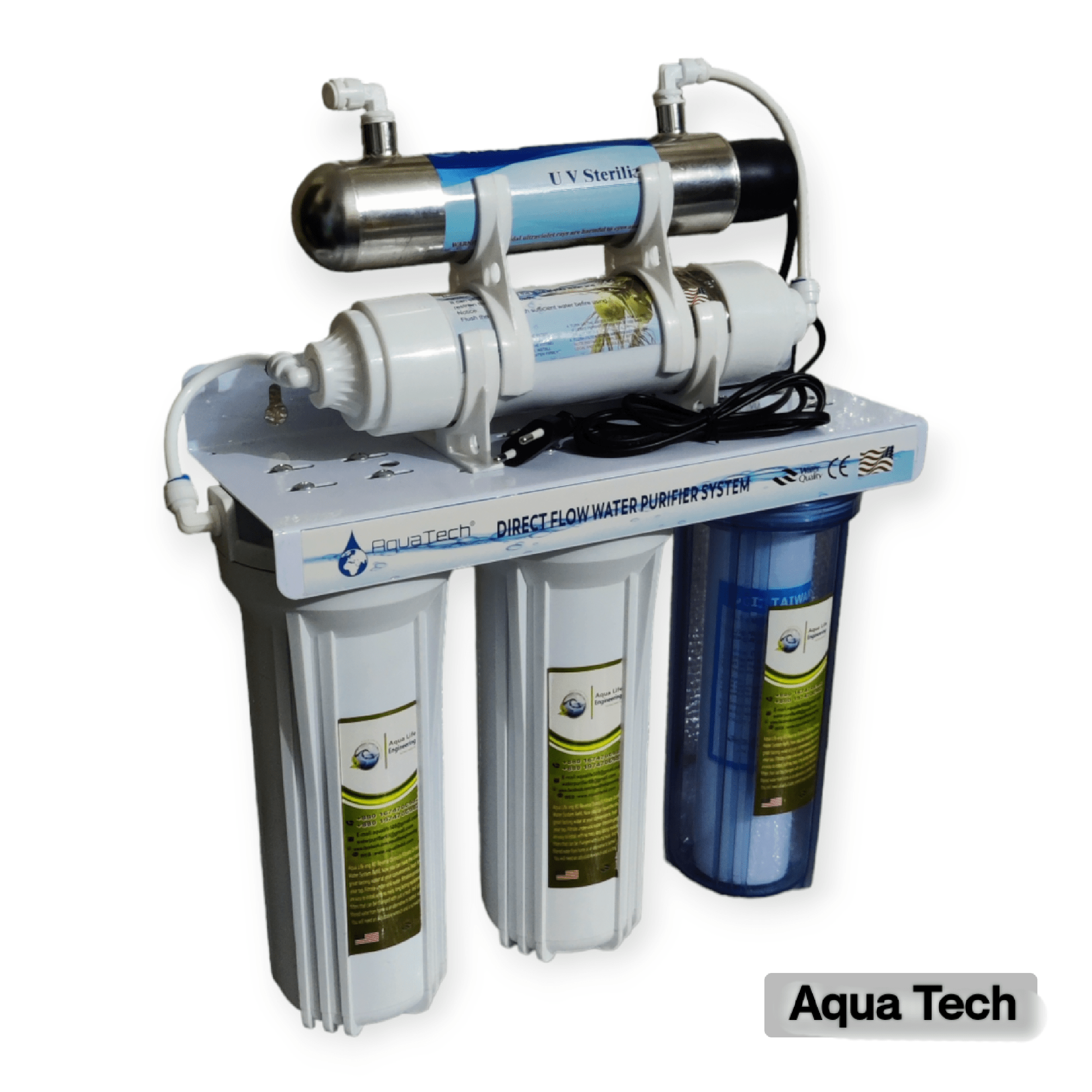 Aqua Tech UV Direct Flow 5 Stage Water Purifier – Aqua Life Engineering