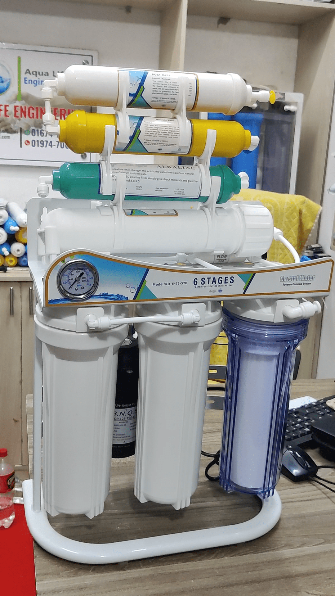 Crystal With Stand 7 Stage RO Water Purifier – Aqua Life Engineering