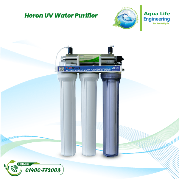 Heron 4 Stages Direct Flow UV Water Purifier (20″) – Aqua Life Engineering