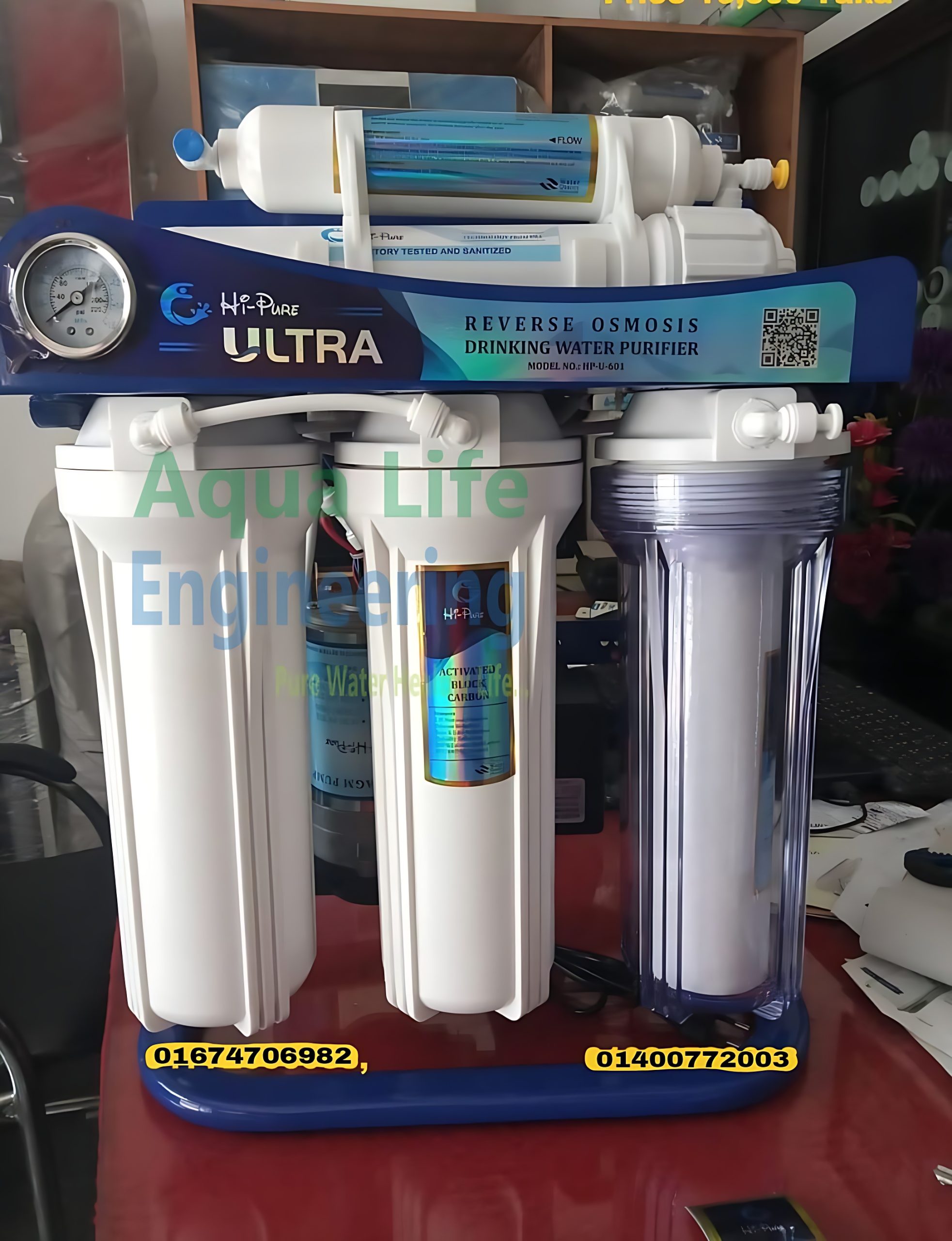Hi Pure Ultra Stage 6 RO+Mineral Water Filter – Aqua Life Engineering