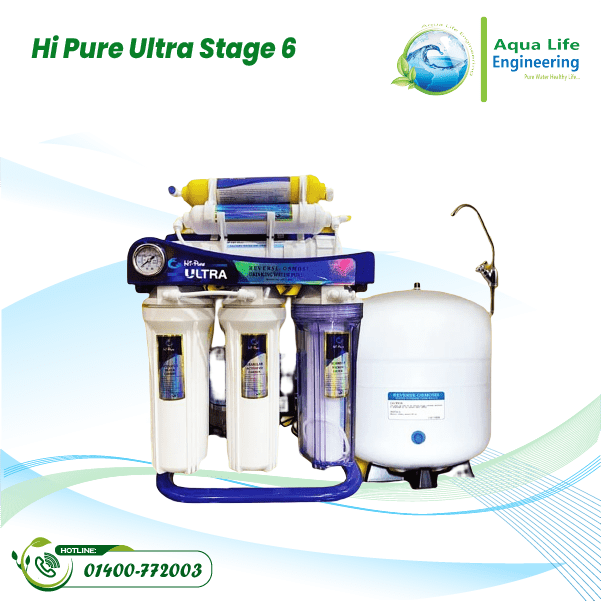 Hi Pure Ultra Stage 6 RO+Mineral Water Filter – Aqua Life Engineering