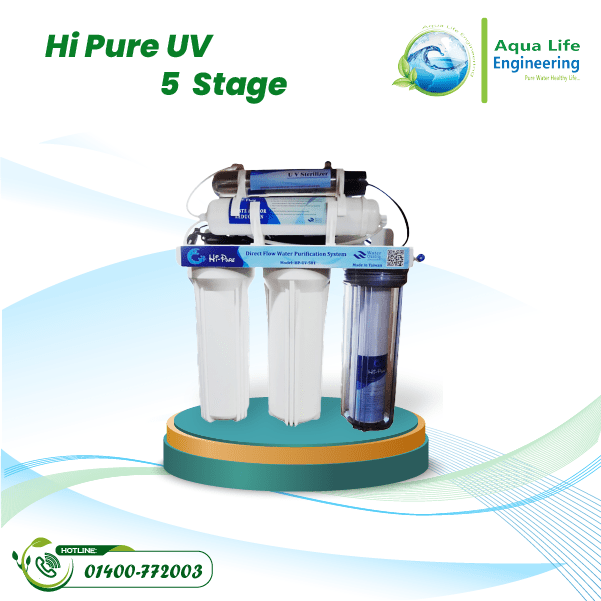 Hi Pure UV Direct Flow 5 Stage Water Purifier – Aqua Life Engineering