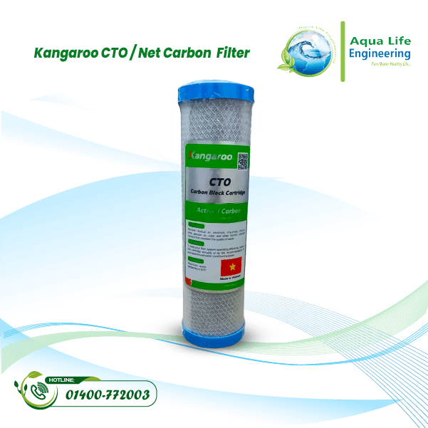 Kangaroo CTO/Net Carbon Filter – 10″ – Aqua Life Engineering