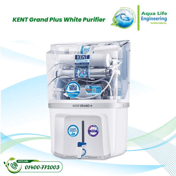 KENT Grand Plus Water Purifier (White) – Aqua Life Engineering
