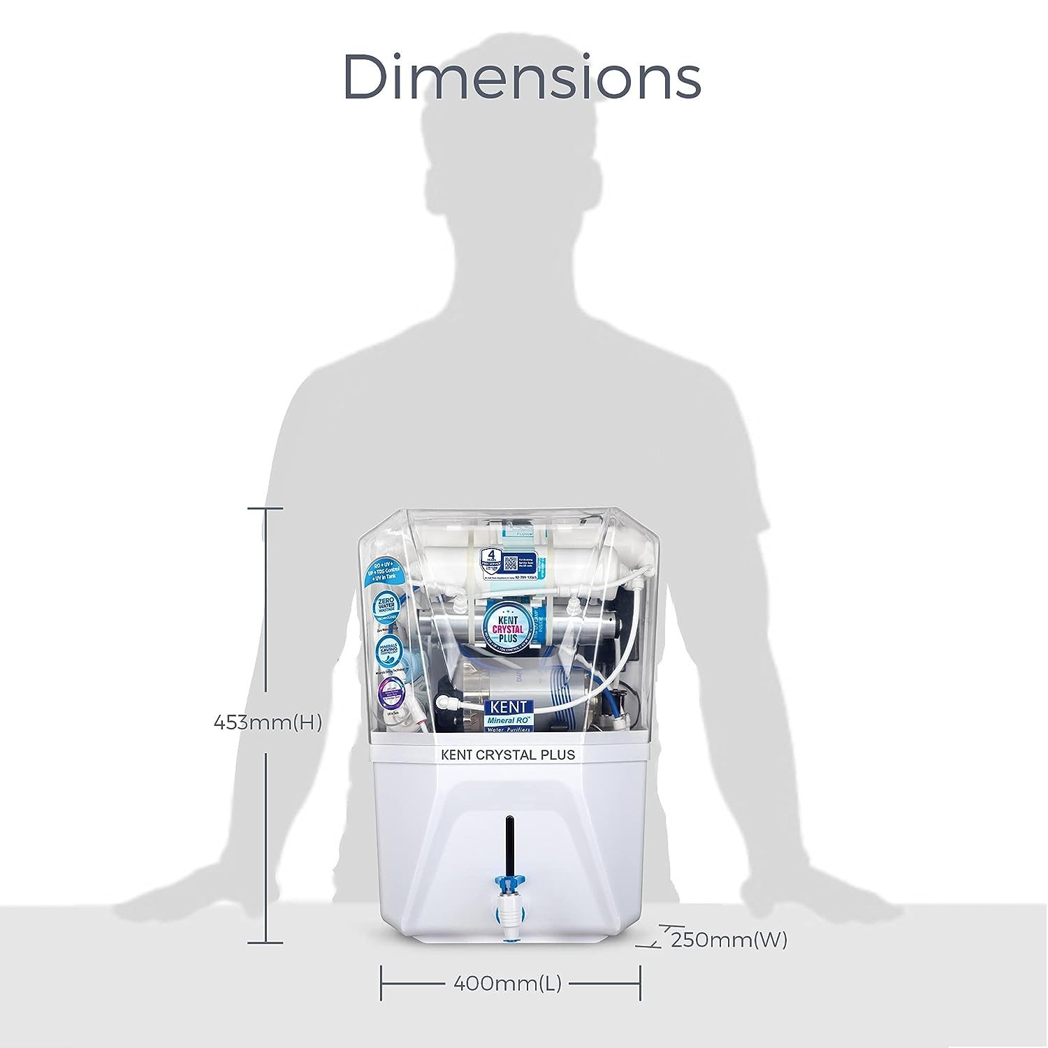 KENT Grand Plus Water Purifier (White) – Aqua Life Engineering