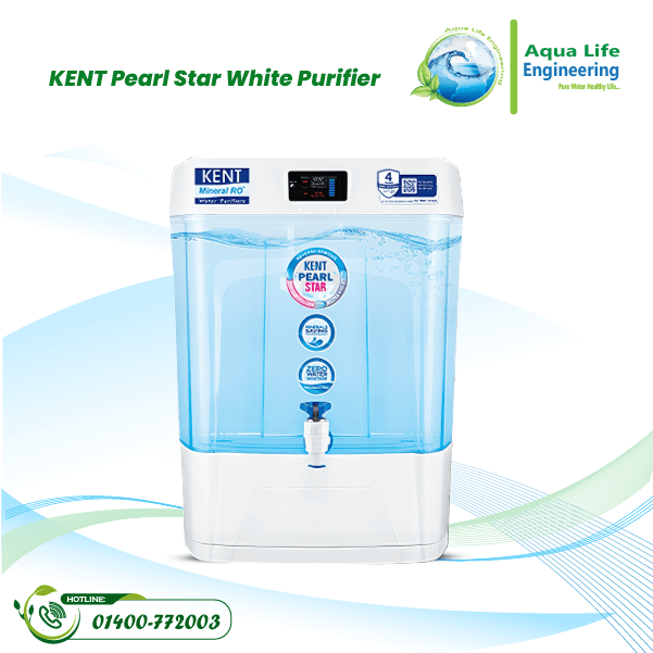 KENT Pearl Star White Purifier (White) – Aqua Life Engineering