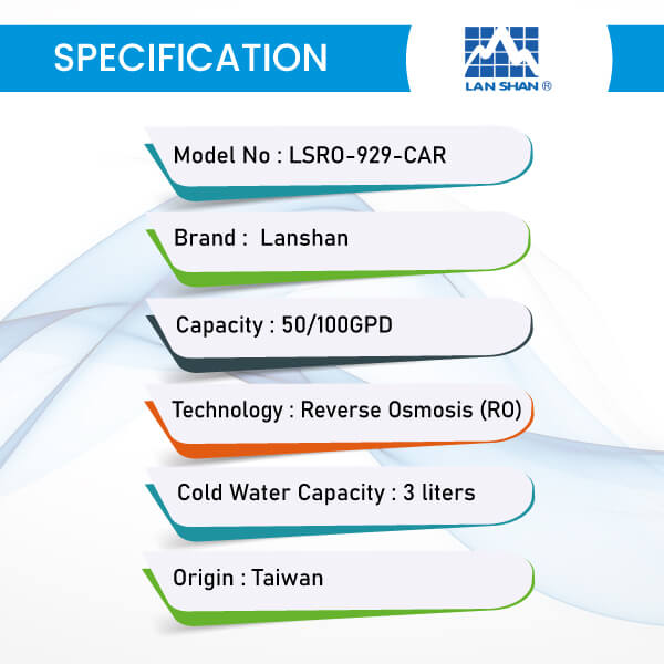 LanShan LSRO-929-CAR Standing Hot, Cold & Warm RO Water Purifier – Aqua ...