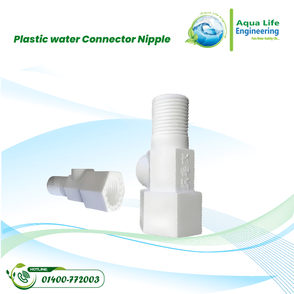 Plastic Water Connector Nipple – Aqua Life Engineering
