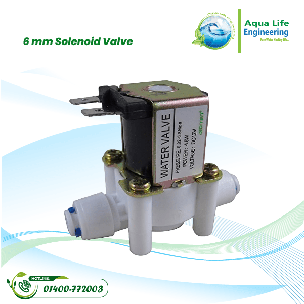 Solenoid valve 6mm – Aqua Life Engineering