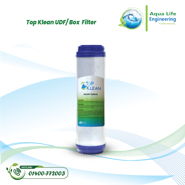 Top Klean UDF/Box Carbon Filter – 10″ - Aqua Life Engineering