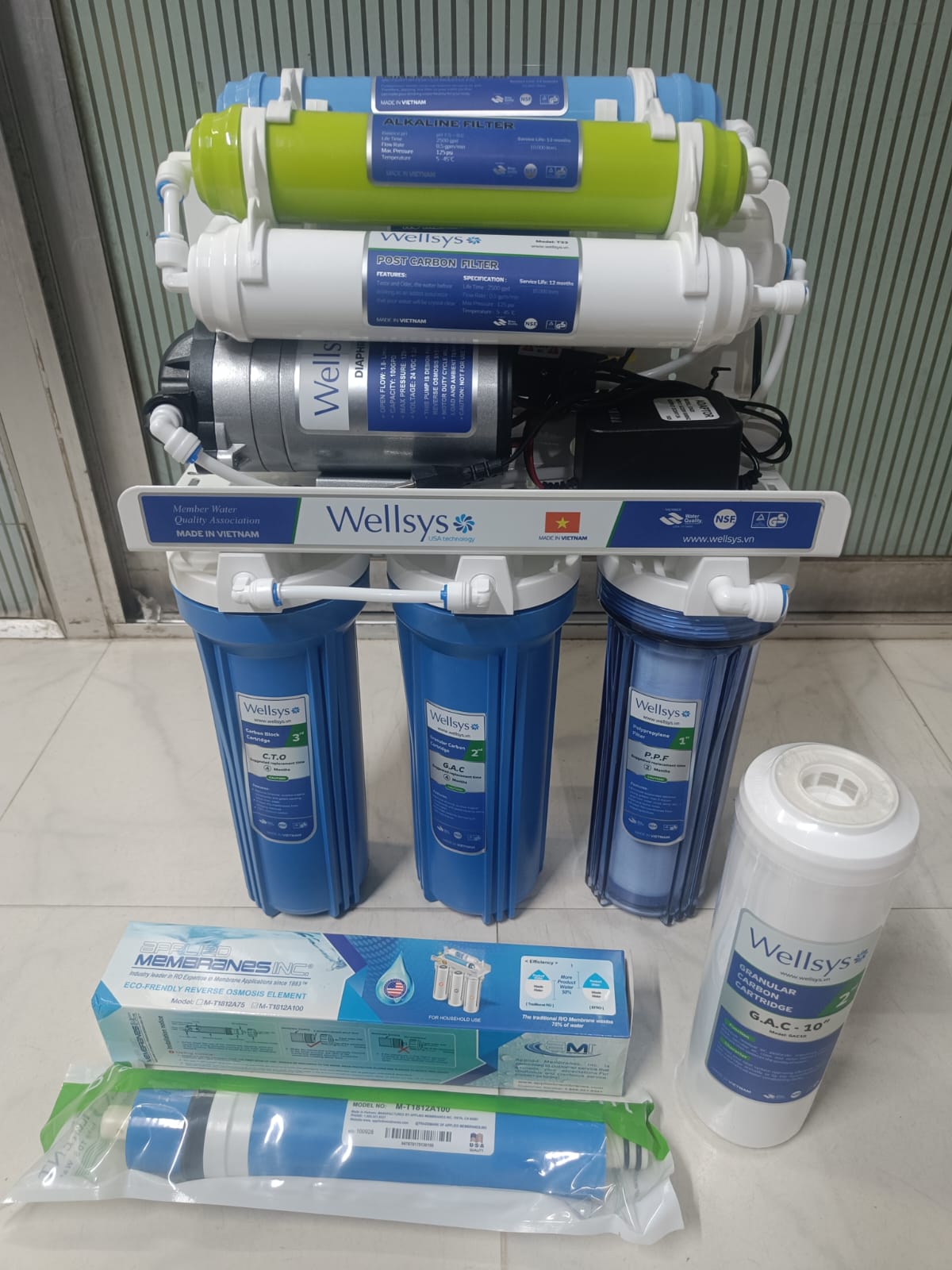 Wellsys Hanging 7-Stage RO Water Purifier – Aqua Life Engineering