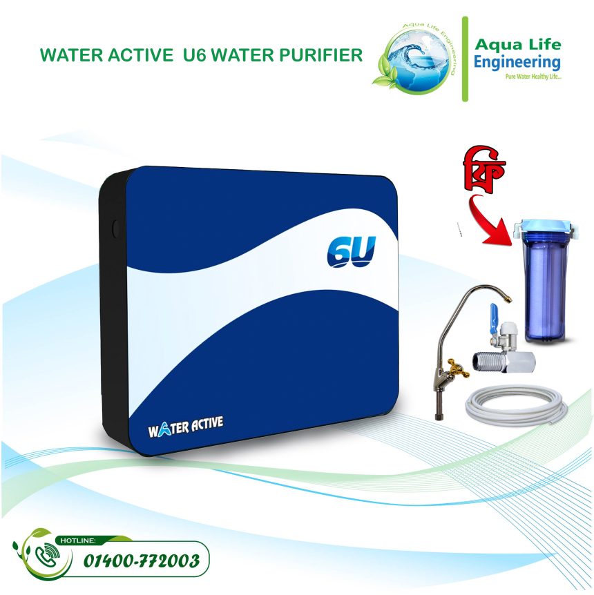 Water Active Hollow Tech U6 (6 Stage) Direct Flow Water Filter – Aqua ...